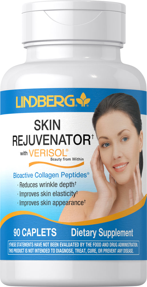Skin Rejuvenator with Verisol Bioactive Collagen Peptides, 90 Caplets ...